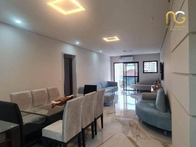 Apartamento em Vila Guilhermina, Praia Grande/SP de 153m² 3 quartos à venda por R$ 1.000.000,00