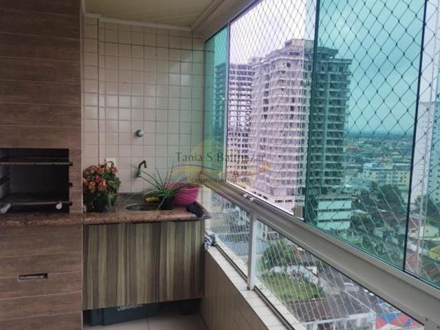 Apartamento em Vila Guilhermina, Praia Grande/SP de 179m² 3 quartos à venda por R$ 950.000,00