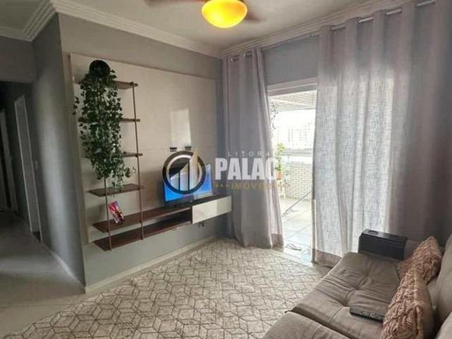 Apartamento em Vila Guilhermina, Praia Grande/SP de 101m² 3 quartos à venda por R$ 720.000,00