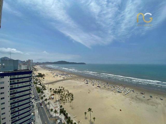Apartamento em Vila Guilhermina, Praia Grande/SP de 101m² 3 quartos à venda por R$ 744.000,00