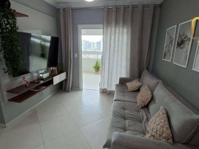 Apartamento em Vila Guilhermina, Praia Grande/SP de 110m² 3 quartos à venda por R$ 720.000,00