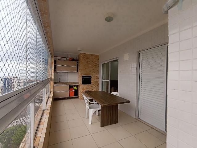 Apartamento em Vila Guilhermina, Praia Grande/SP de 117m² 3 quartos para locação R$ 7.000,00/mes