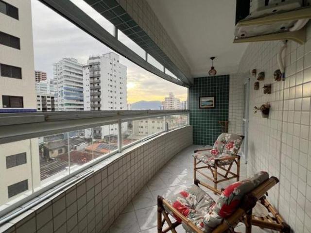 Apartamento em Vila Guilhermina, Praia Grande/SP de 119m² 3 quartos à venda por R$ 864.000,00