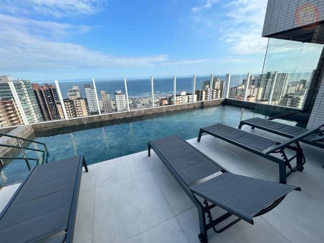 Apartamento em Vila Guilhermina, Praia Grande/SP de 134m² 3 quartos à venda por R$ 899.000,00