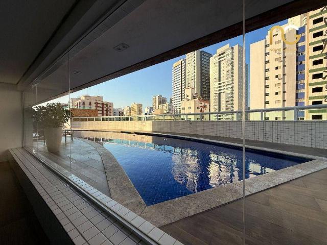 Apartamento em Vila Guilhermina, Praia Grande/SP de 138m² 3 quartos à venda por R$ 1.599.000,00