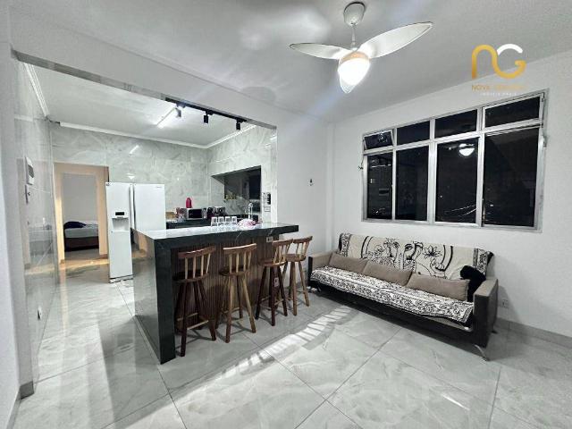 Apartamento em Vila Guilhermina, Praia Grande/SP de 46m² 1 quartos à venda por R$ 254.000,00