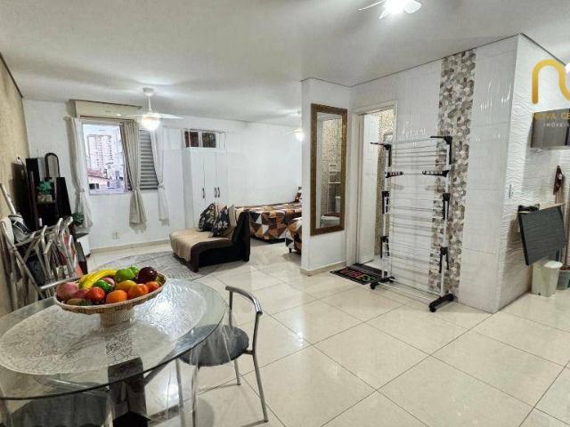 Apartamento em Vila Guilhermina, Praia Grande/SP de 47m² 1 quartos à venda por R$ 199.000,00