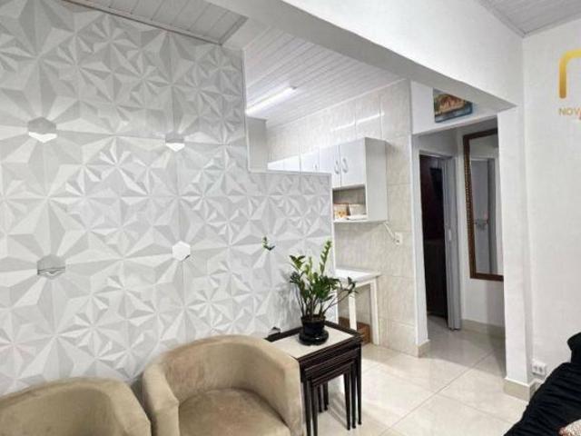 Apartamento em Vila Guilhermina, Praia Grande/SP de 47m² 1 quartos à venda por R$ 220.000,00