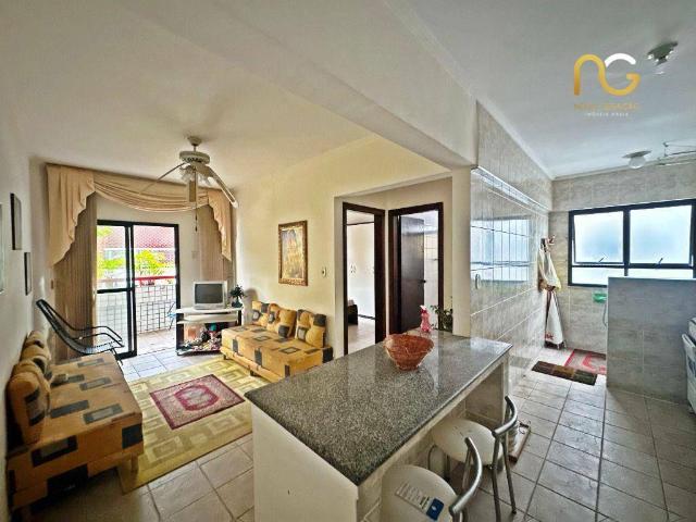 Apartamento em Vila Guilhermina, Praia Grande/SP de 49m² 1 quartos à venda por R$ 379.000,00
