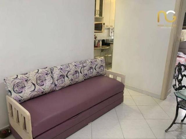 Apartamento em Vila Guilhermina, Praia Grande/SP de 40m² 1 quartos à venda por R$ 280.000,00