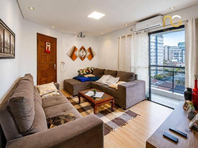 Apartamento em Vila Guilhermina, Praia Grande/SP de 54m² 1 quartos à venda por R$ 319.900,00