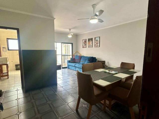 Apartamento em Vila Guilhermina, Praia Grande/SP de 54m² 1 quartos para locação R$ 2.600,00/mes