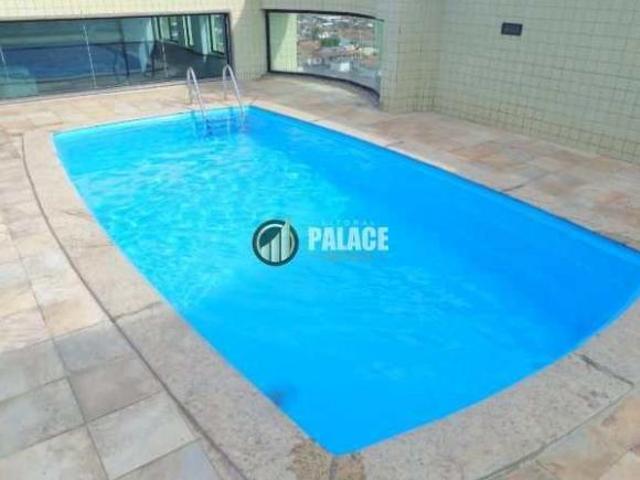 Apartamento em Vila Guilhermina, Praia Grande/SP de 56m² 1 quartos à venda por R$ 380.000,00