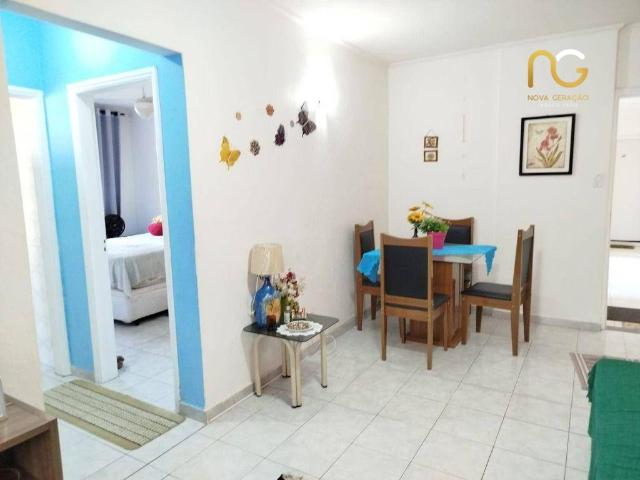 Apartamento em Vila Guilhermina, Praia Grande/SP de 52m² 1 quartos à venda por R$ 319.000,00