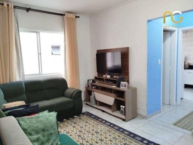 Apartamento em Vila Guilhermina, Praia Grande/SP de 52m² 1 quartos à venda por R$ 320.000,00