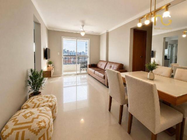 Apartamento em Vila Guilhermina, Praia Grande/SP de 60m² 1 quartos à venda por R$ 539.900,00