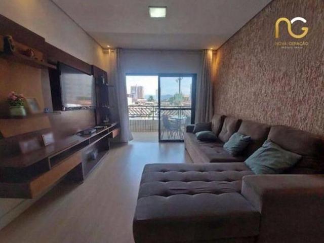 Apartamento em Vila Guilhermina, Praia Grande/SP de 62m² 2 quartos à venda por R$ 535.000,00