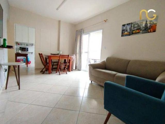 Apartamento em Vila Guilhermina, Praia Grande/SP de 63m² 1 quartos à venda por R$ 350.000,00