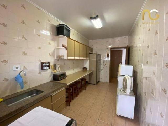 Apartamento em Vila Guilhermina, Praia Grande/SP de 63m² 1 quartos à venda por R$ 350.000,00