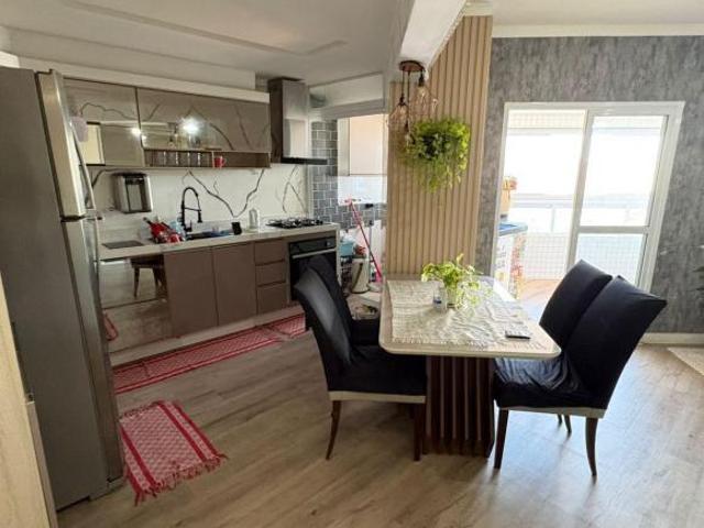 Apartamento em Vila Guilhermina, Praia Grande/SP de 75m² 2 quartos à venda por R$ 498.000,00