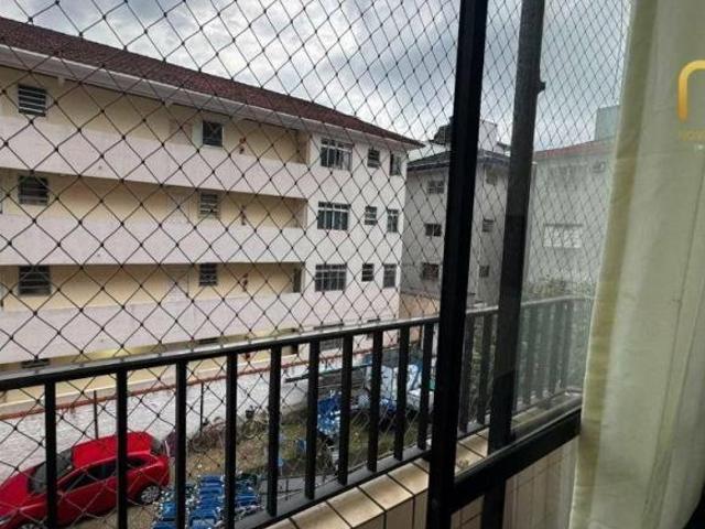 Apartamento em Vila Guilhermina, Praia Grande/SP de 75m² 2 quartos à venda por R$ 380.000,00