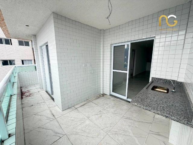Apartamento em Vila Guilhermina, Praia Grande/SP de 76m² 2 quartos à venda por R$ 458.000,00
