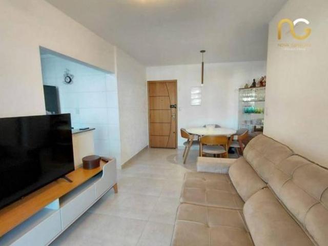 Apartamento em Vila Guilhermina, Praia Grande/SP de 71m² 2 quartos à venda por R$ 460.000,00