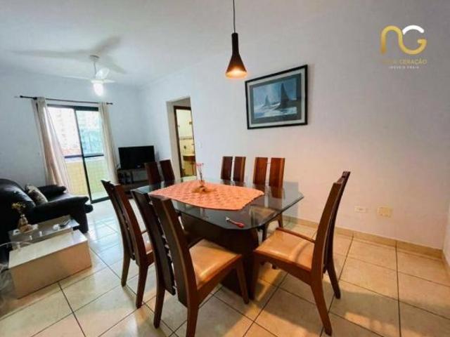 Apartamento em Vila Guilhermina, Praia Grande/SP de 85m² 2 quartos à venda por R$ 380.000,00