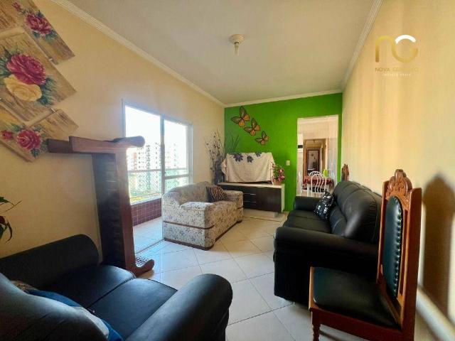 Apartamento em Vila Guilhermina, Praia Grande/SP de 86m² 2 quartos à venda por R$ 429.000,00