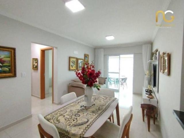 Apartamento em Vila Guilhermina, Praia Grande/SP de 83m² 2 quartos à venda por R$ 765.000,00