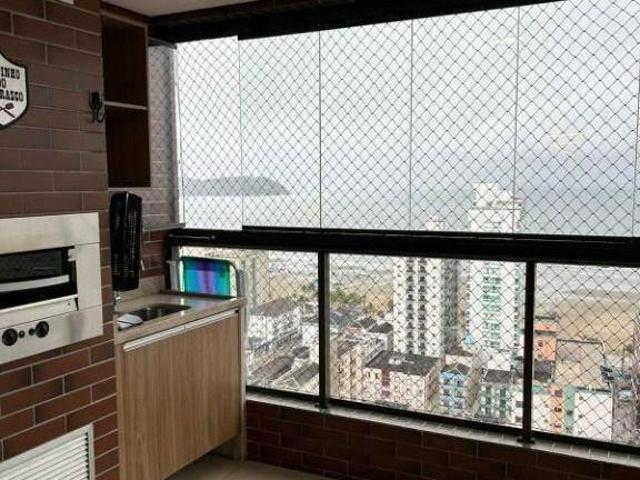 Apartamento em Vila Guilhermina, Praia Grande/SP de 98m² 2 quartos à venda por R$ 1.250.000,00