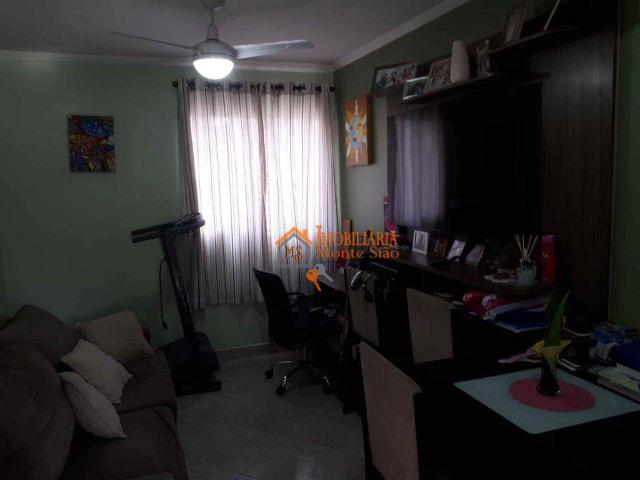 Apartamento em Vila Galvão, Guarulhos/SP de 63m² 2 quartos à venda por R$ 306.000,00