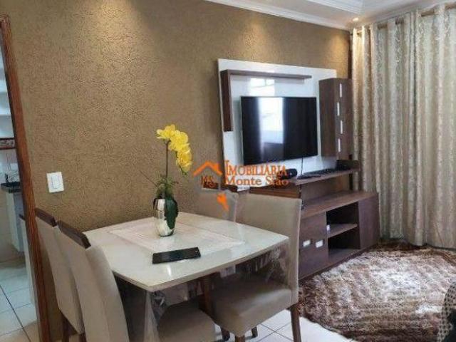 Apartamento em Vila Galvão, Guarulhos/SP de 68m² 2 quartos à venda por R$ 394.000,00