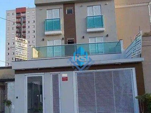Apartamento em Vila Homero Thon, Santo André/SP de 60m² 2 quartos à venda por R$ 349.000,00