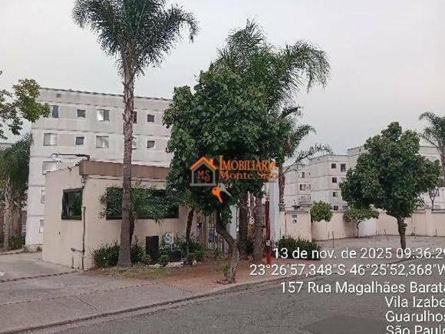 Apartamento em Vila Izabel, Guarulhos/SP de 40m² 2 quartos à venda por R$ 139.015,11