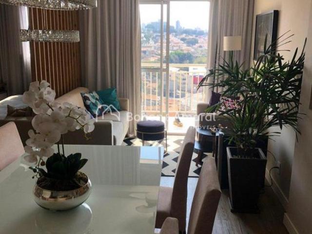 Apartamento em Vila Industrial, Campinas/SP de 65m² 3 quartos à venda por R$ 500.000,00