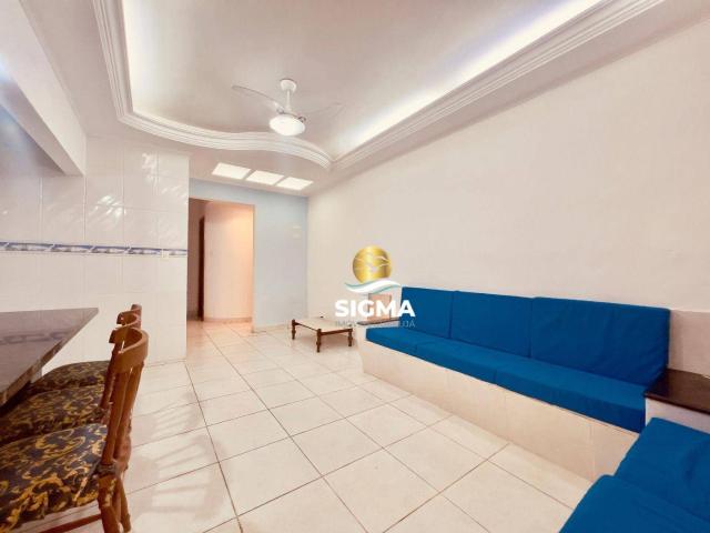 Apartamento em Vila Júlia, Guarujá/SP de 47m² 2 quartos para locação R$ 2.400,00/mes