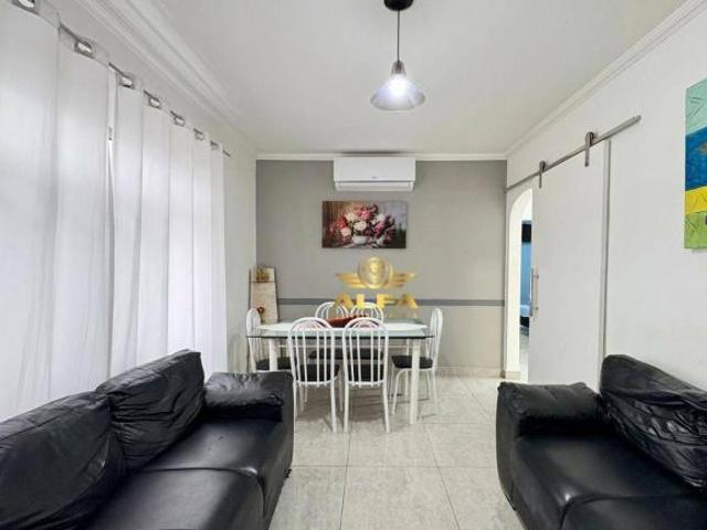 Apartamento em Vila Júlia, Guarujá/SP de 71m² 2 quartos à venda por R$ 350.000,00