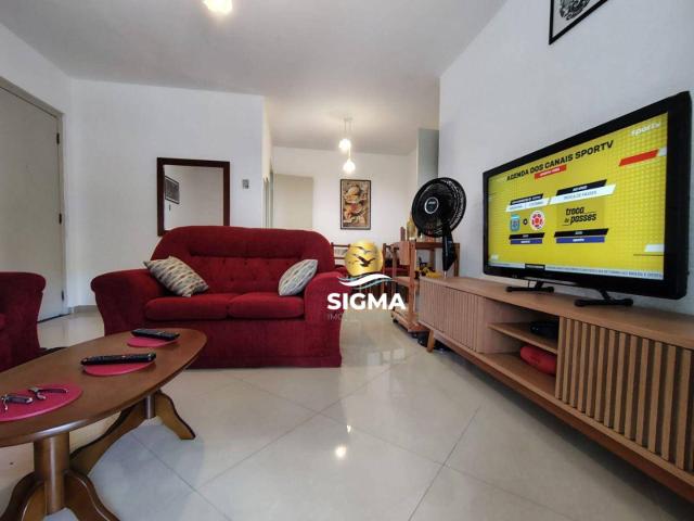 Apartamento em Vila Júlia, Guarujá/SP de 87m² 2 quartos à venda por R$ 349.000,00