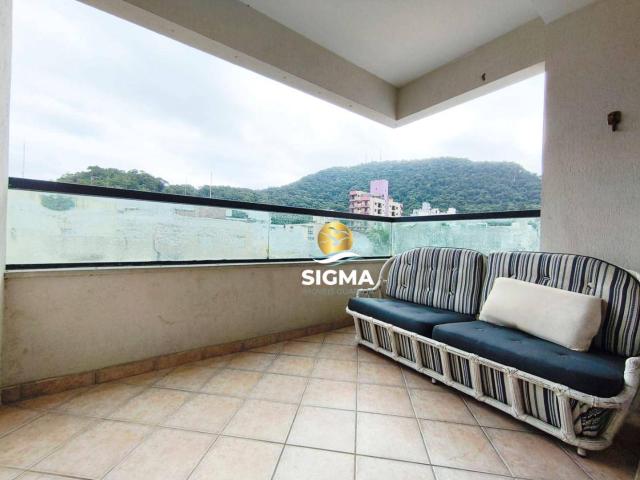 Apartamento em Vila Júlia, Guarujá/SP de 88m² 2 quartos à venda por R$ 349.000,00