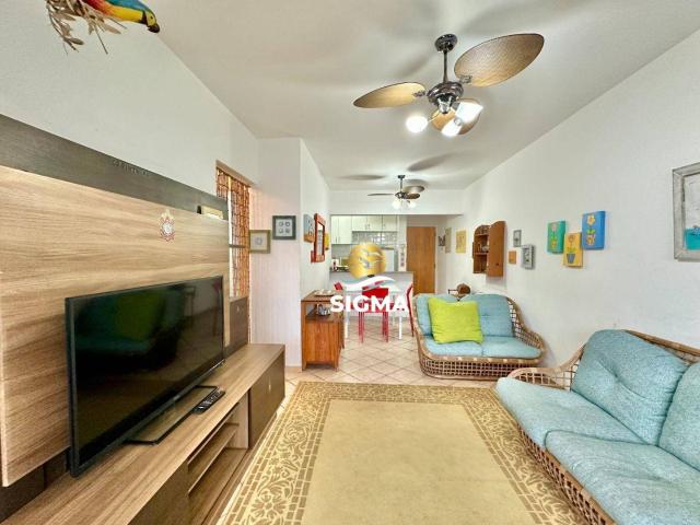 Apartamento em Vila Júlia, Guarujá/SP de 88m² 2 quartos para locação R$ 3.800,00/mes