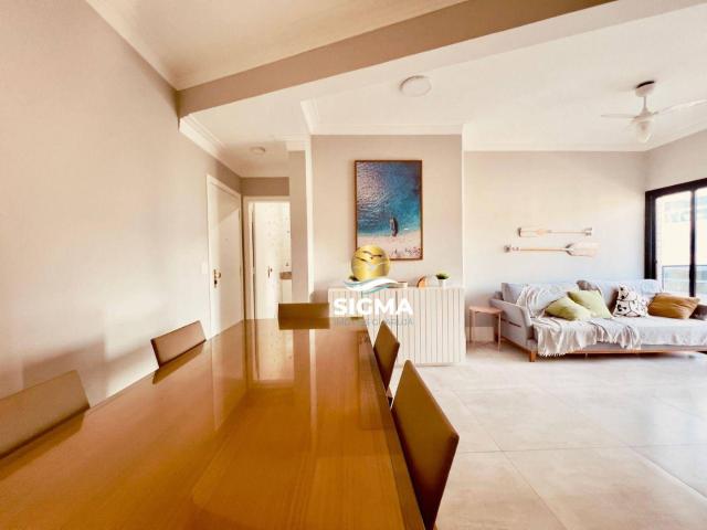 Apartamento em Vila Júlia, Guarujá/SP de 89m² 3 quartos à venda por R$ 589.000,00