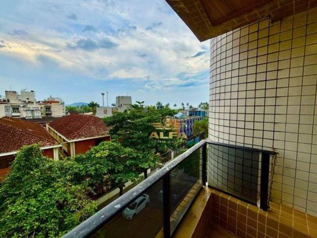 Apartamento em Vila Júlia, Guarujá/SP de 92m² 3 quartos à venda por R$ 600.000,00
