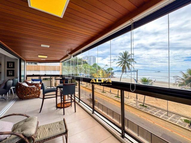 Apartamento em Vila Luis Antônio, Guarujá/SP de 190m² 4 quartos à venda por R$ 2.999.900,00