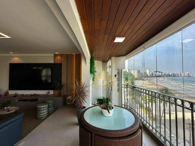 Apartamento em Vila Luis Antônio, Guarujá/SP de 205m² 4 quartos à venda por R$ 2.400.000,00