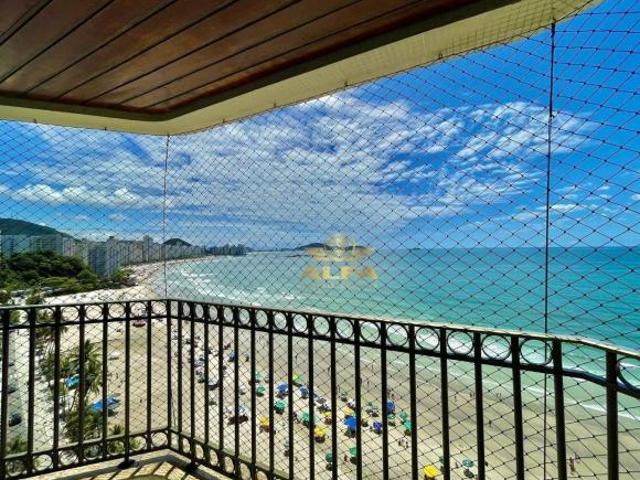 Apartamento em Vila Luis Antônio, Guarujá/SP de 205m² 3 quartos à venda por R$ 3.000.000,00