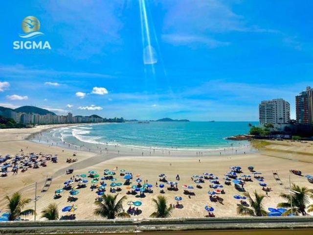 Apartamento em Vila Luis Antônio, Guarujá/SP de 200m² 4 quartos à venda por R$ 1.700.000,00