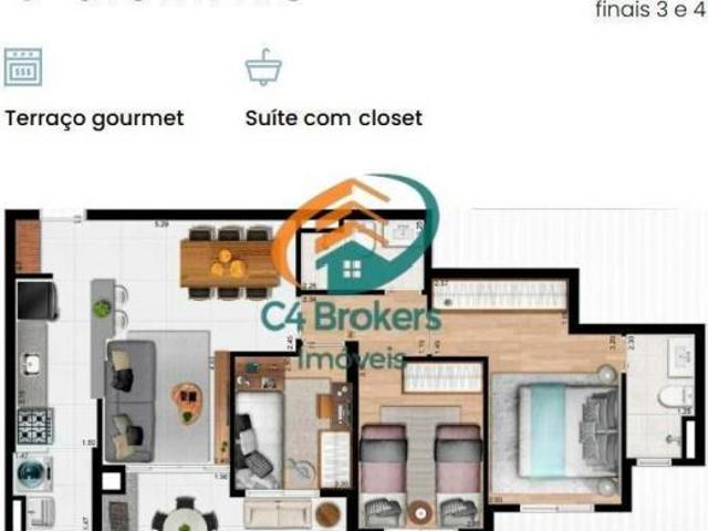 Apartamento em Vila Leonor Guarulhos, SP