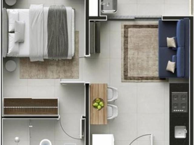 Apartamento em Vila Leopoldina, São Paulo/SP de 39m² 2 quartos à venda por R$ 445.001,00