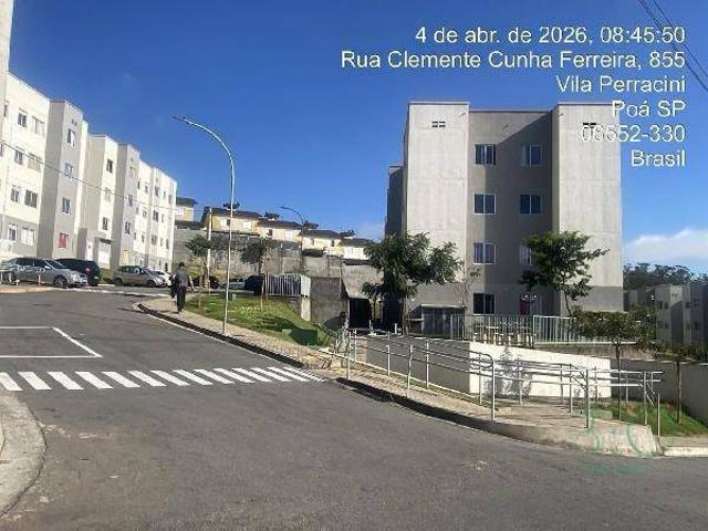 Apartamento em Vila Perracini, Poá/SP de 43m² 2 quartos à venda por R$ 128.948,90